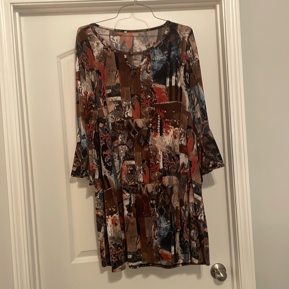 Umgee | Dresses | Plus Size Fall Colored Dress | Poshmark